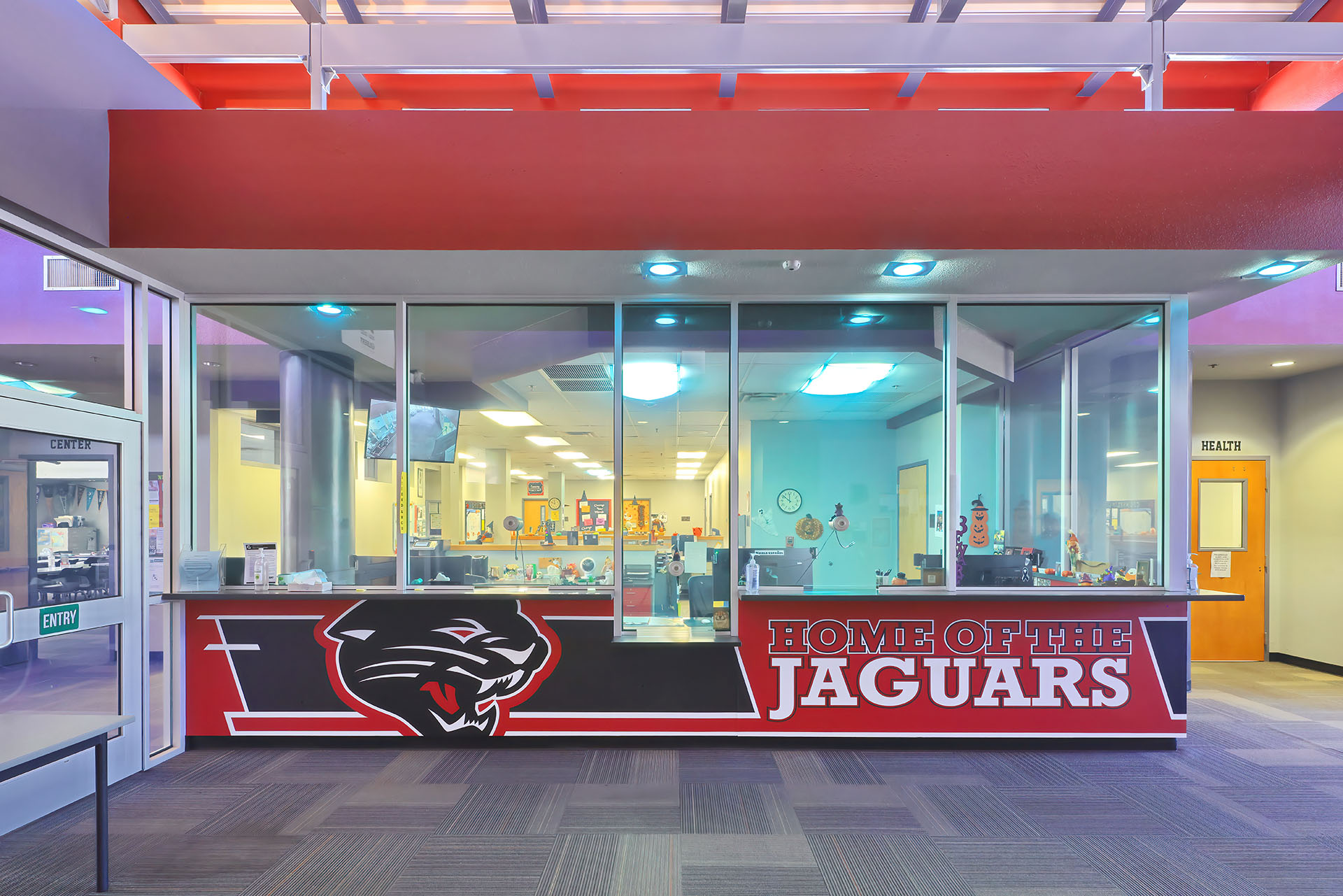 Desert Ridge High School Secure Entry Ways - Sun Valley Builders
